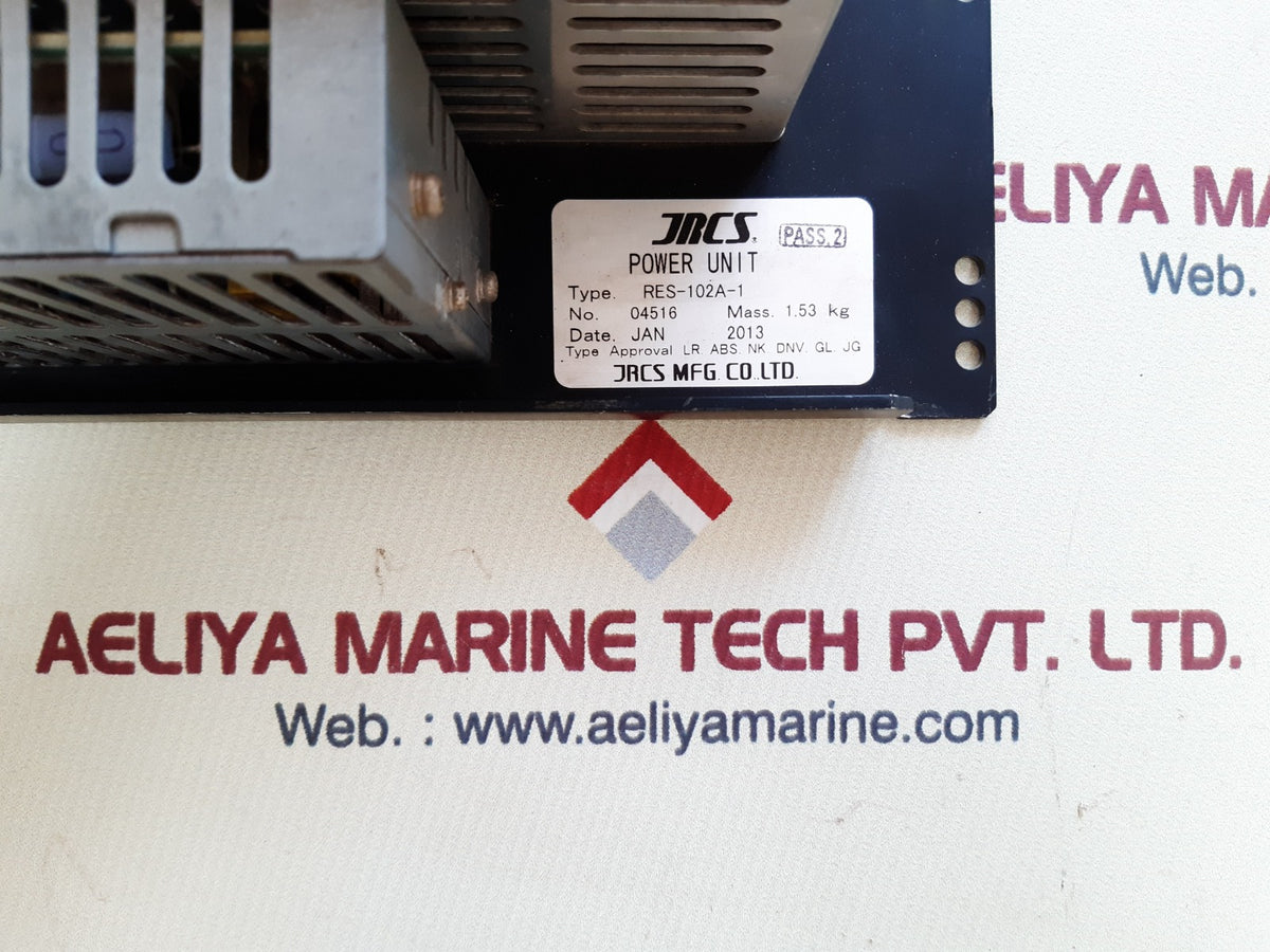 Jrcs res-102a-1 power unit – Aeliya Marine