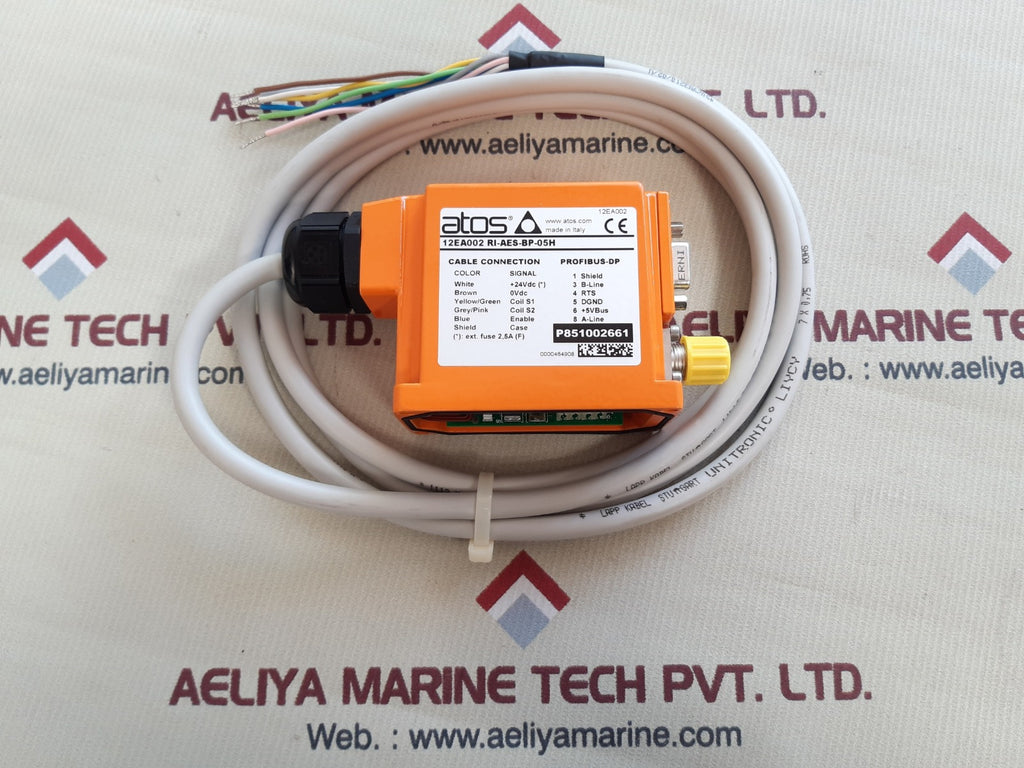 Atos 12ea002 ri-aes-bp-05h profibus driver – Aeliya Marine