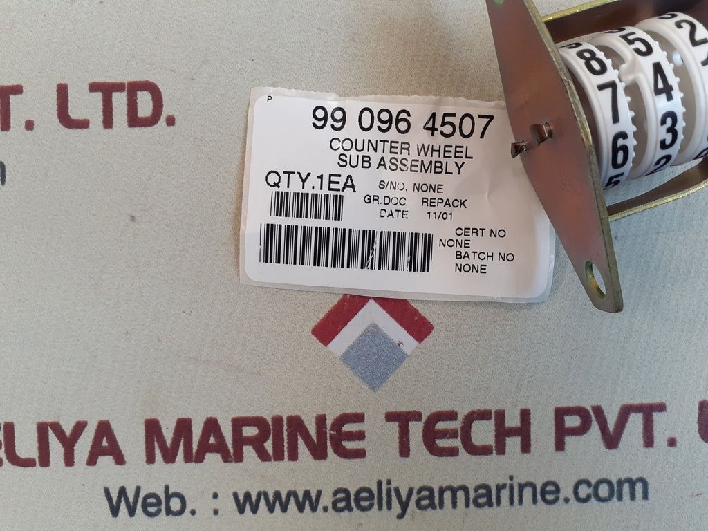 99 096 4507 counter wheel – Aeliya Marine