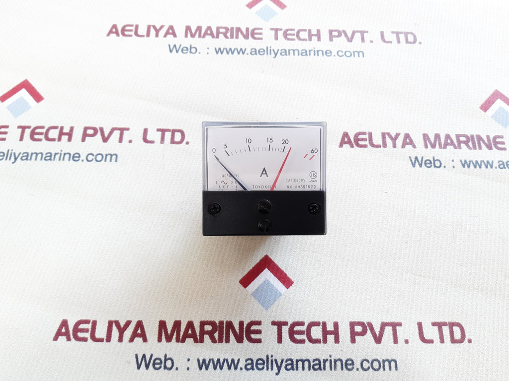 Toyo keiki acf-6 amp panel meter – Aeliya Marine