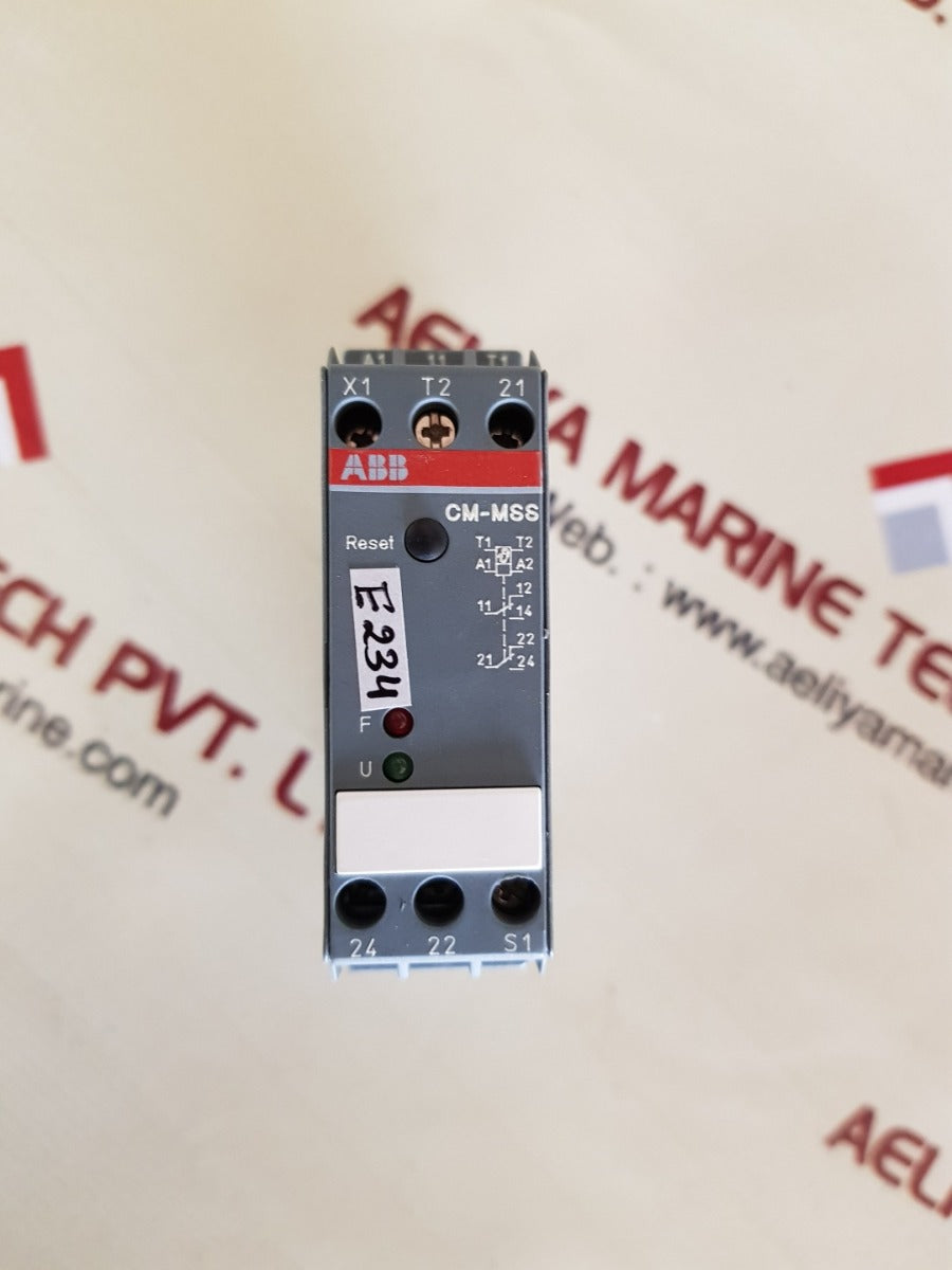 Abb cm-mss 1svr430811r1300 thermistor motor protection monitoring rela – Aeliya Marine