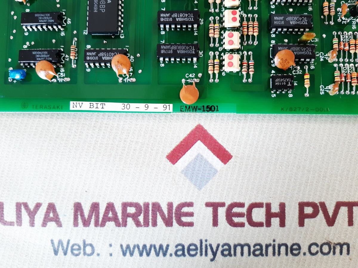 Terasaki emw-1501 k/827/2-001a pcb card – Aeliya Marine