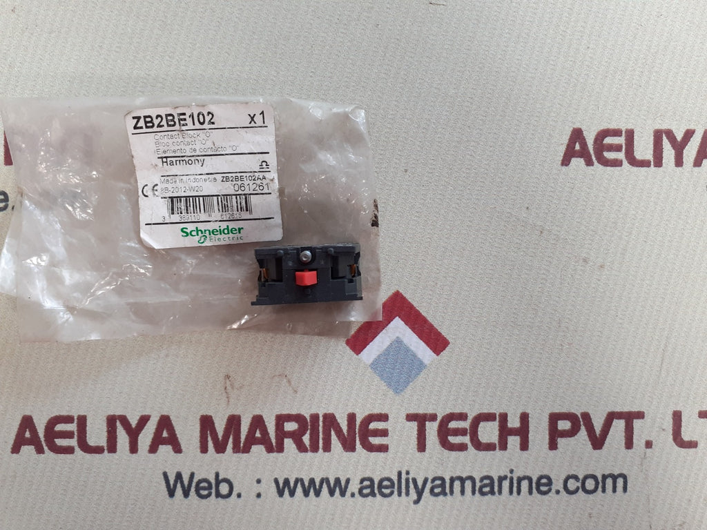 Schneider electric zb2-be102 contact block – Aeliya Marine