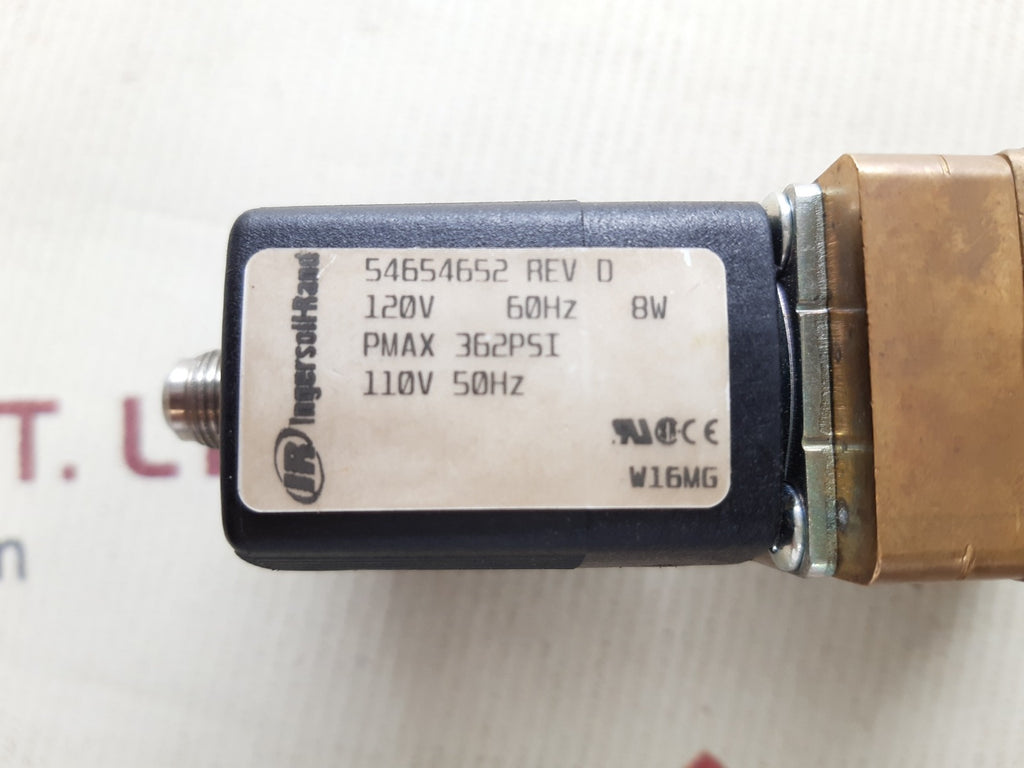 Ingersoll-rand 54654652 solenoid valve rev.D – Aeliya Marine