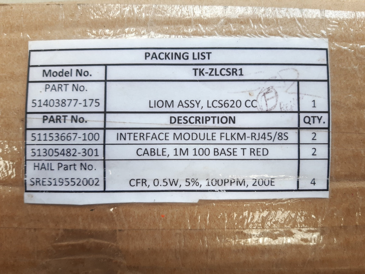 Honeywell tk-zlcsr1 plc module – Aeliya Marine