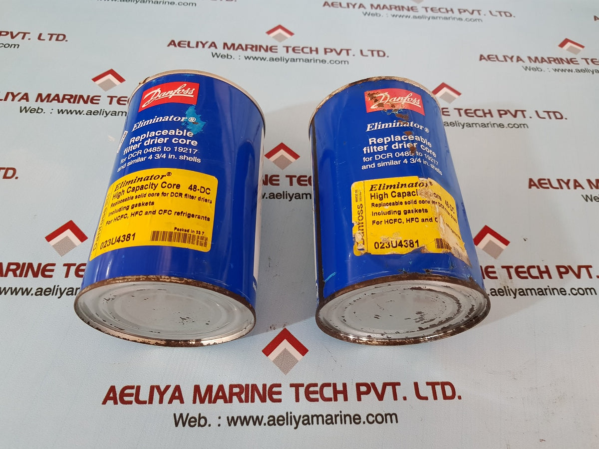Danfoss eliminator replaceable filter drier core 023u4381 – Aeliya Marine
