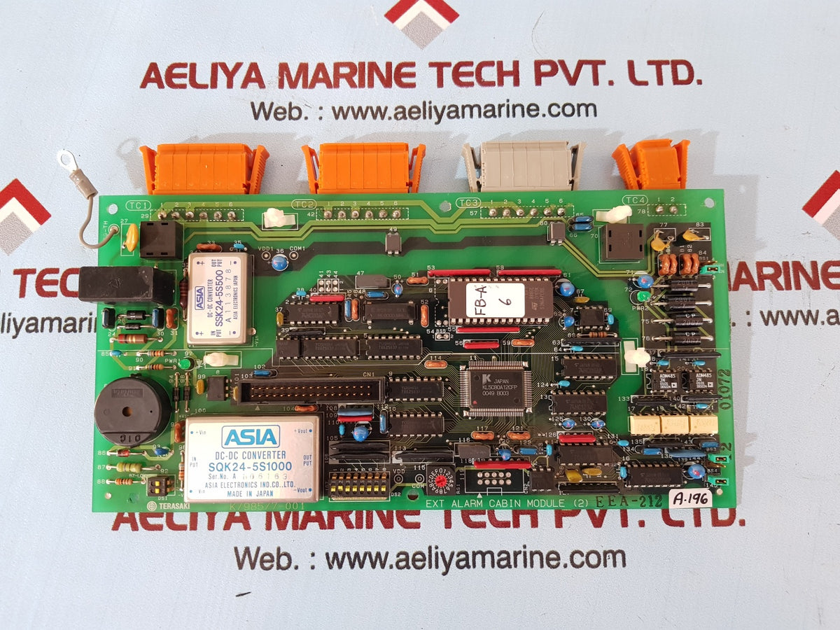Terasaki eea-212 k/985/7-001 ext alarm cabin module – Aeliya Marine