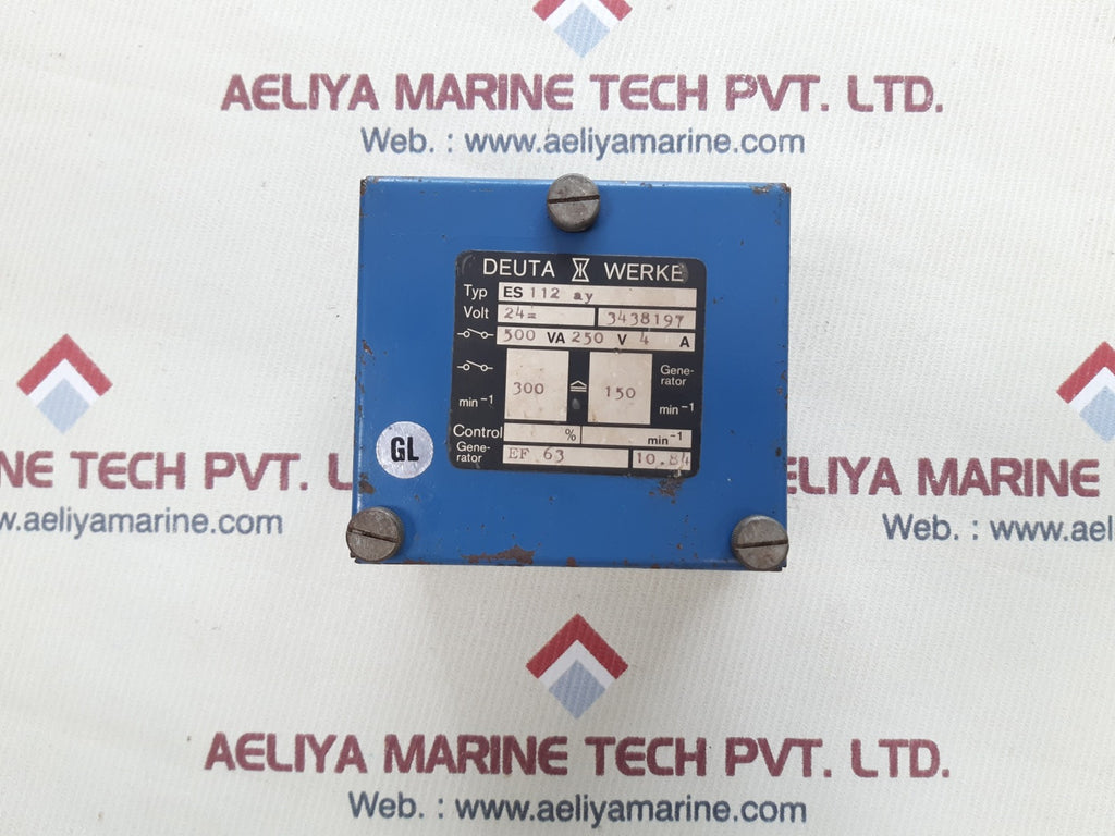 Deuta Werke ES 112 AY Potentiometer – Aeliya Marine