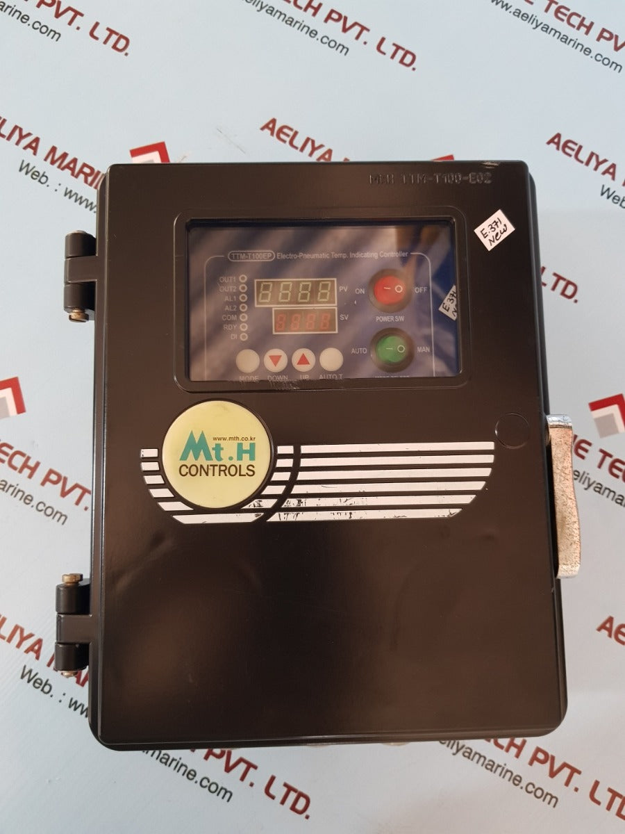 Mt.h ttm-t100-e02 electro-pneumatic temperature indicating controller ...