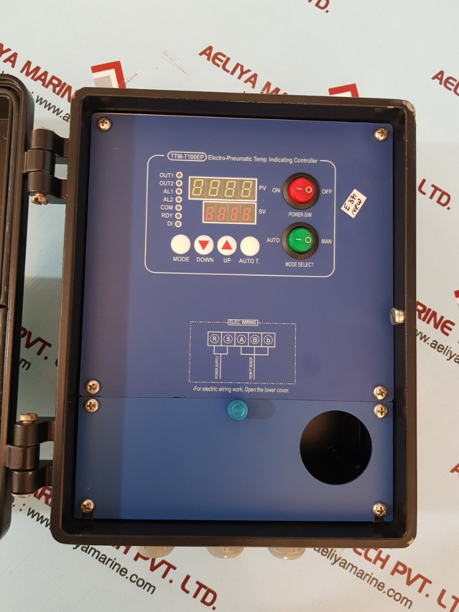 Mt.h ttm-t100-e02 electro-pneumatic temperature indicating controller ...