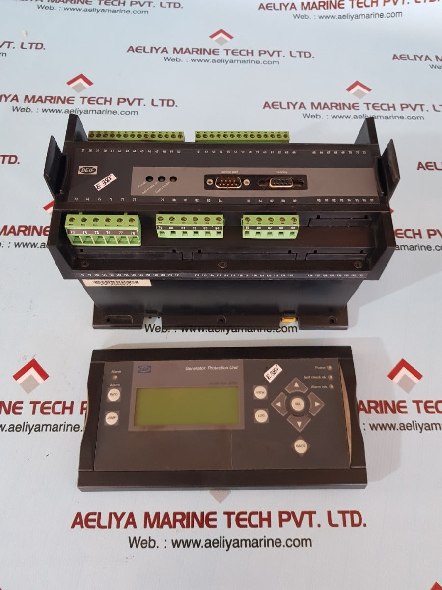 Deif gpu/2/gs generator protection unit – Aeliya Marine