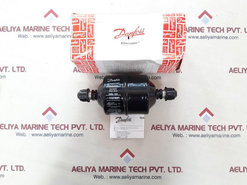 Danfoss dml 164 023z5044 liquid line filter drier – Aeliya Marine