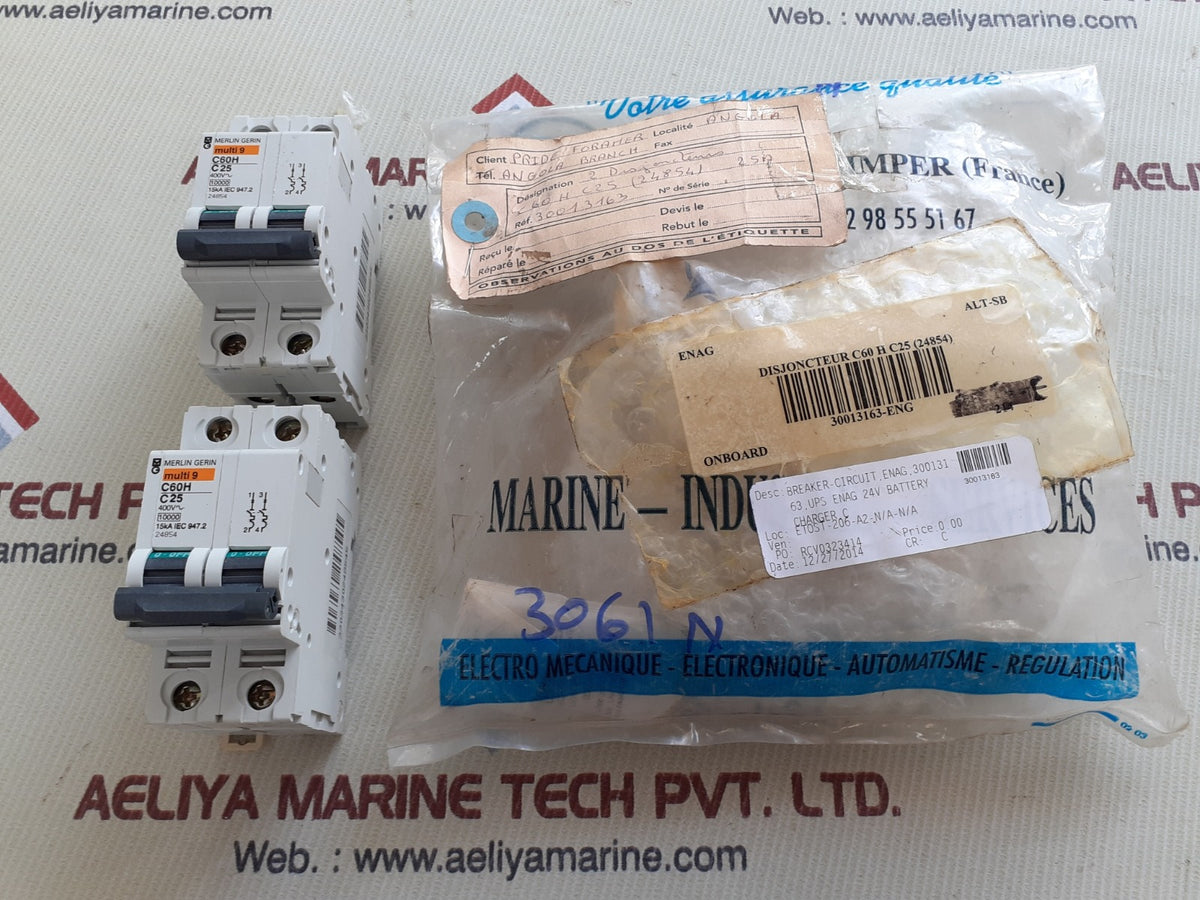 Merlin multi 9 c60h c25 cpole circuit breaker – Aeliya Marine