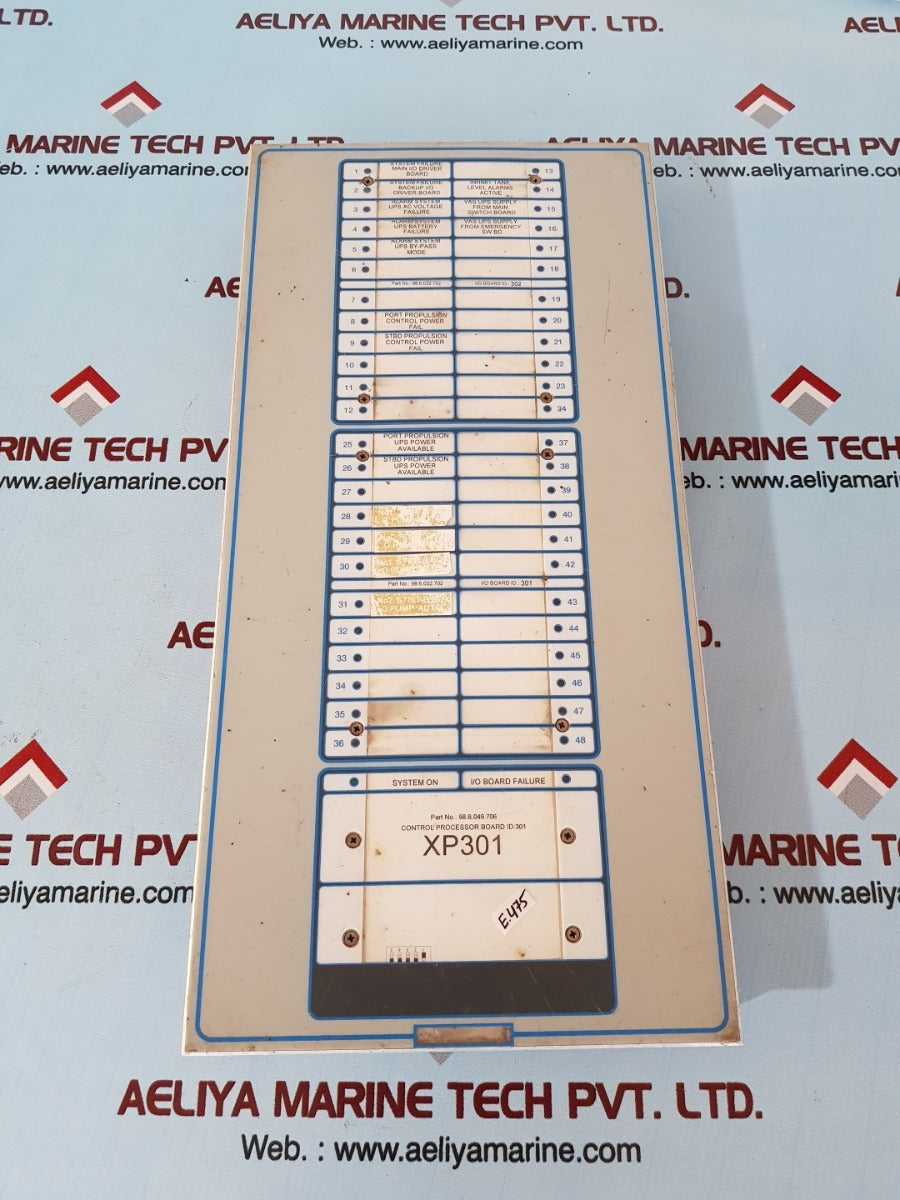 Praxis 98.6.049.706 i/o processor module xp301 – Aeliya Marine