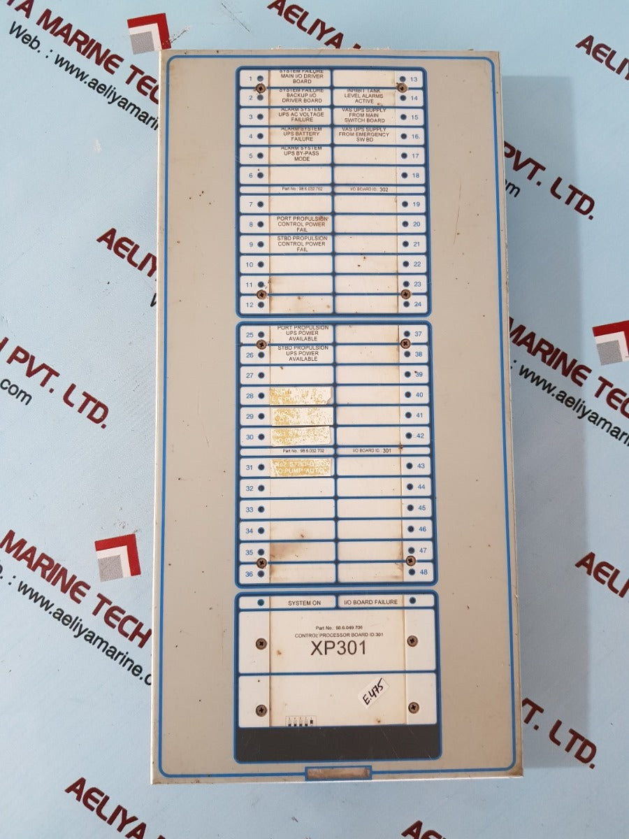 Praxis 98.6.049.706 i/o processor module xp301 – Aeliya Marine