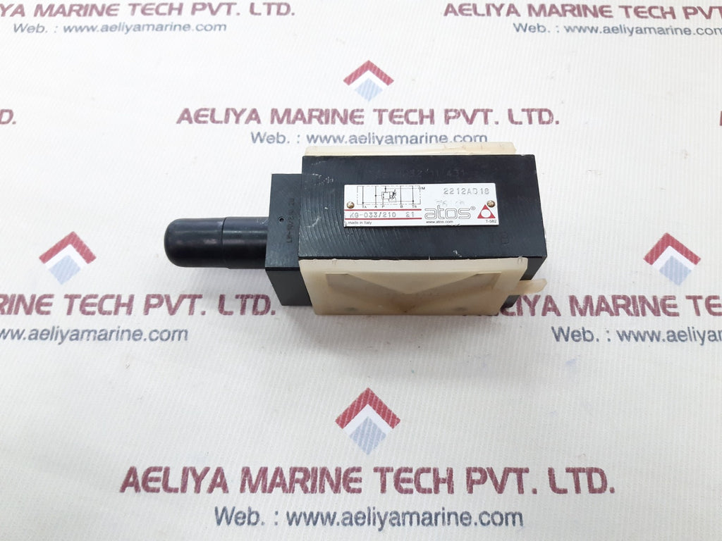 Atos kg-033/210 21 modular reducing valve – Aeliya Marine