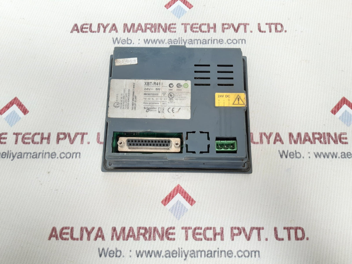 Schneider electric xbt-r410 hmi panel – Aeliya Marine