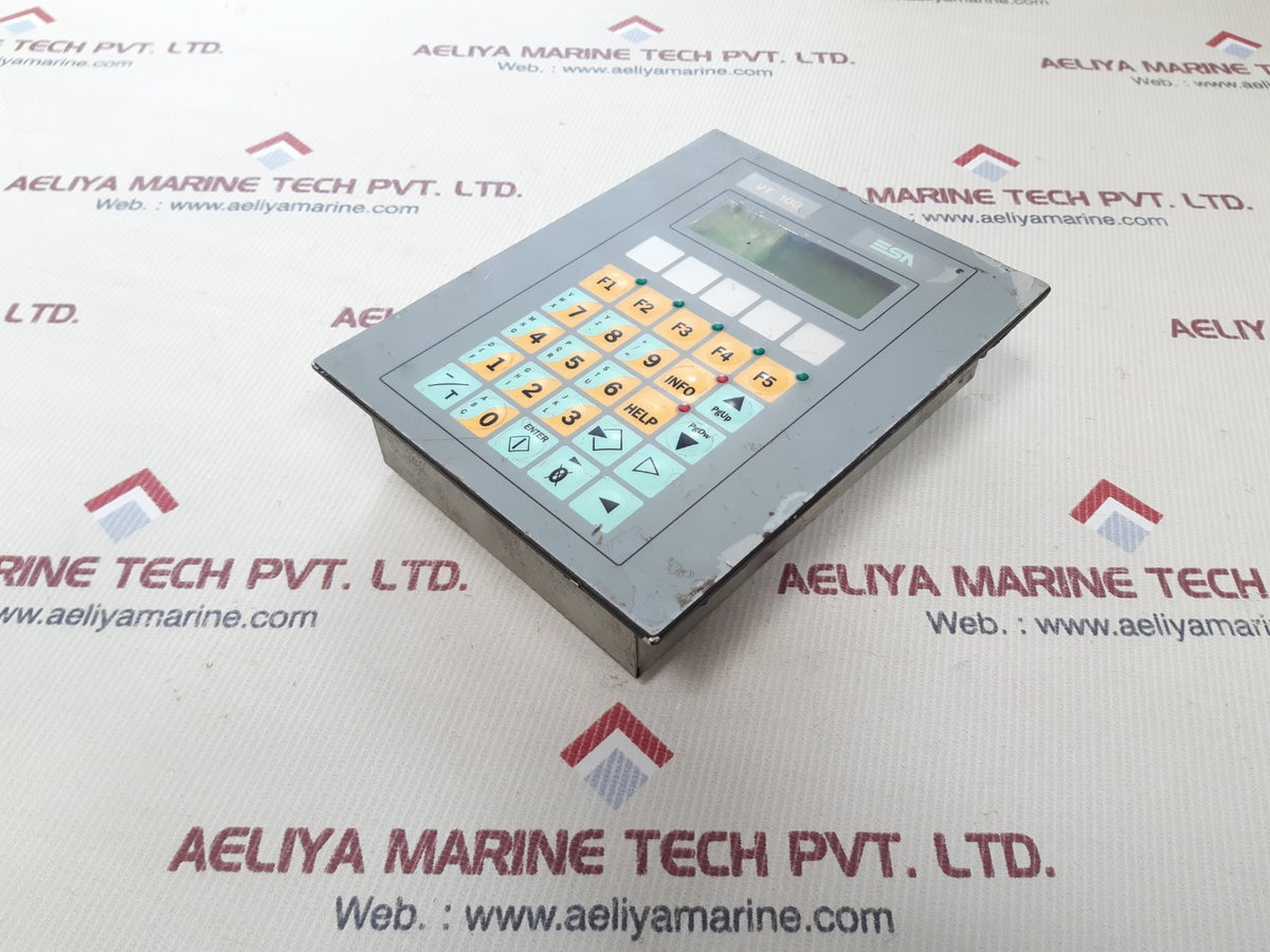 Esa vt 100 operator panel – Aeliya Marine