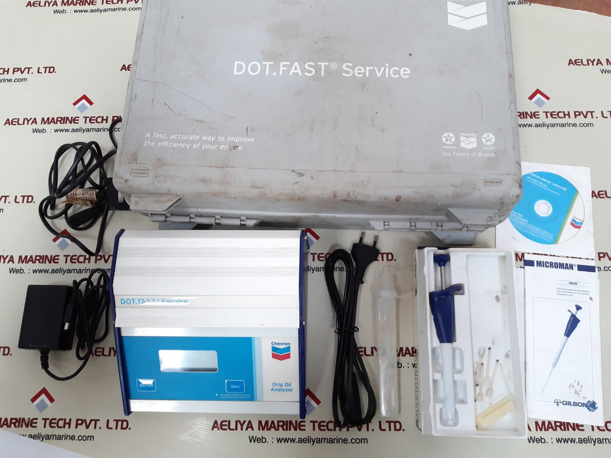 Chevron 603303 drip oil analyzer test kit – Aeliya Marine