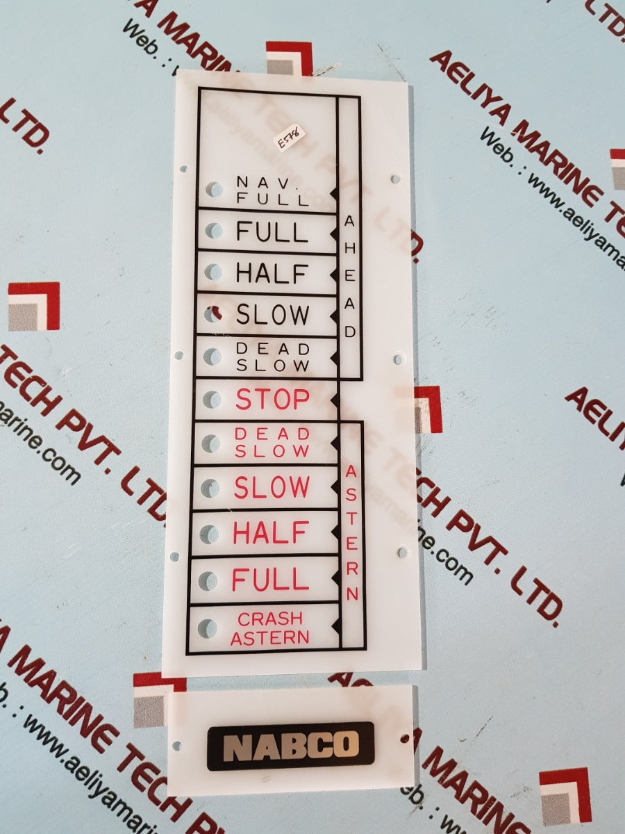 Nabco main engine telegraph (dial) – Aeliya Marine