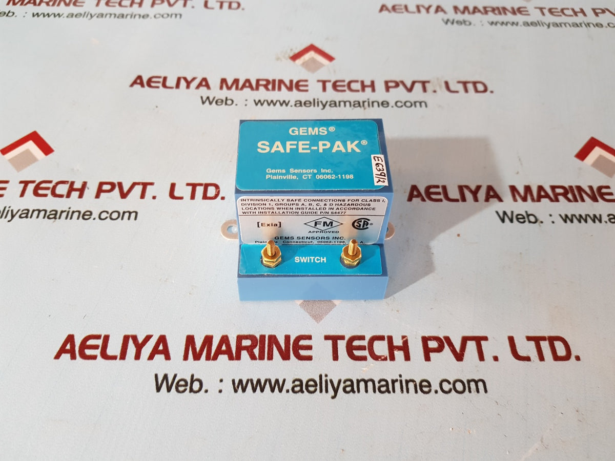 Gems sensors safe-pak st-22445 intrinsically safe switch circuit ...