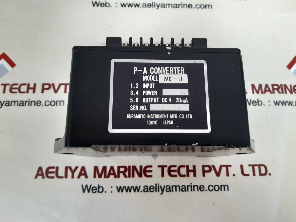 kuramoto instrument pac-1t p-a converter – Aeliya Marine