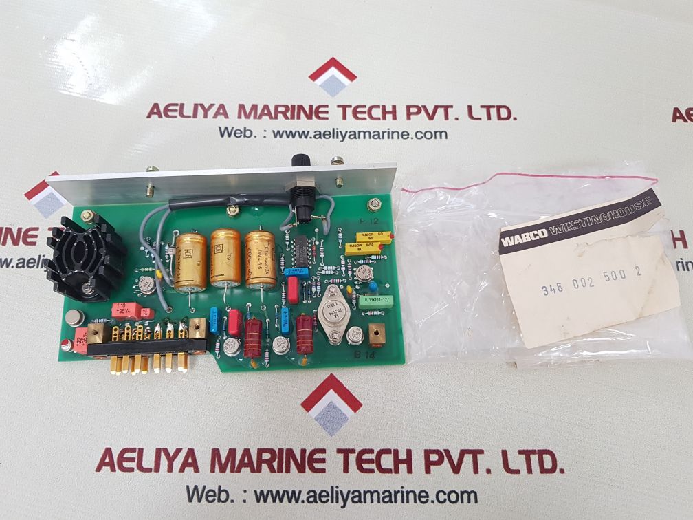 Wabco 346 002 500 2 pcb card – Aeliya Marine Tech Pvt. Ltd.