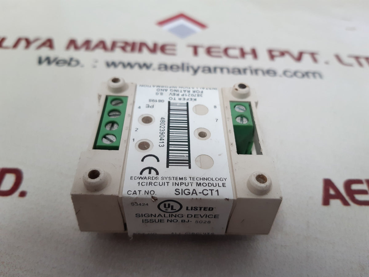 Edwards siga-ct1 single input module – Aeliya Marine