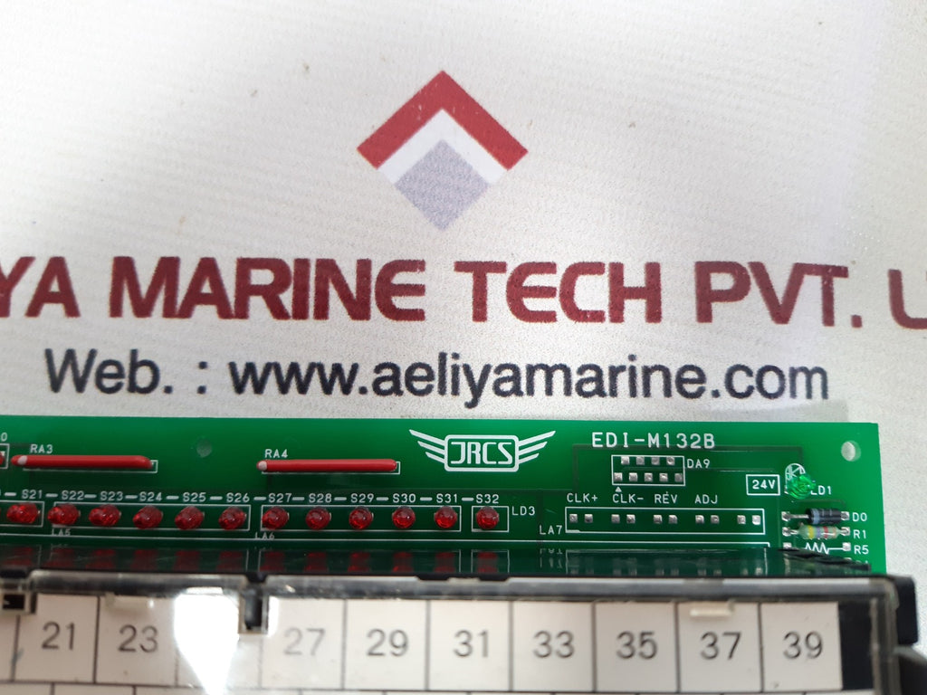 Jrcs edi-m132b terminal block interface card – Aeliya Marine