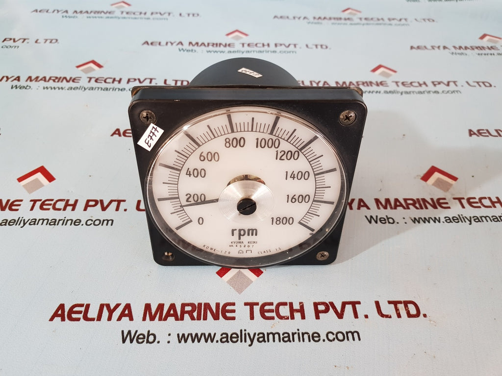 Kyowa keiki kdwl-120 rpm meter 0-1800 – Aeliya Marine