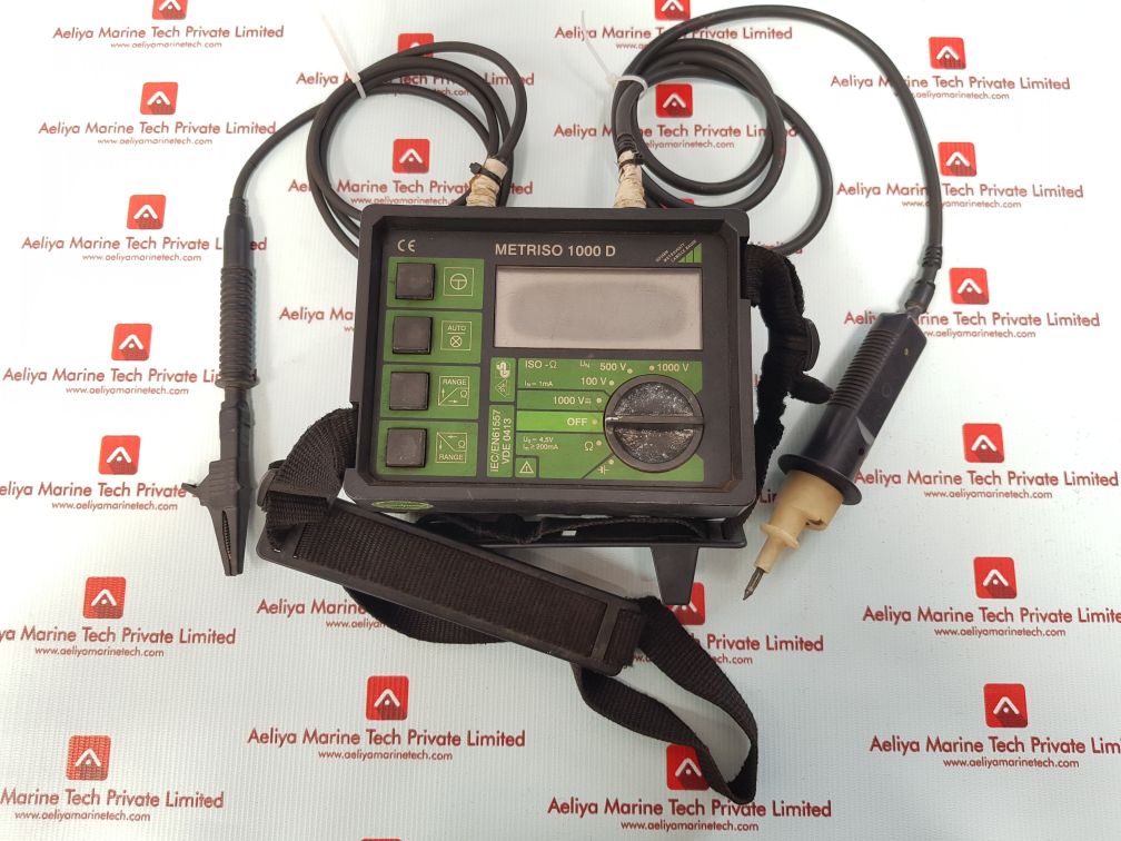 Gossen-metrawatt metriso 1000d insulation tester – Aeliya Marine