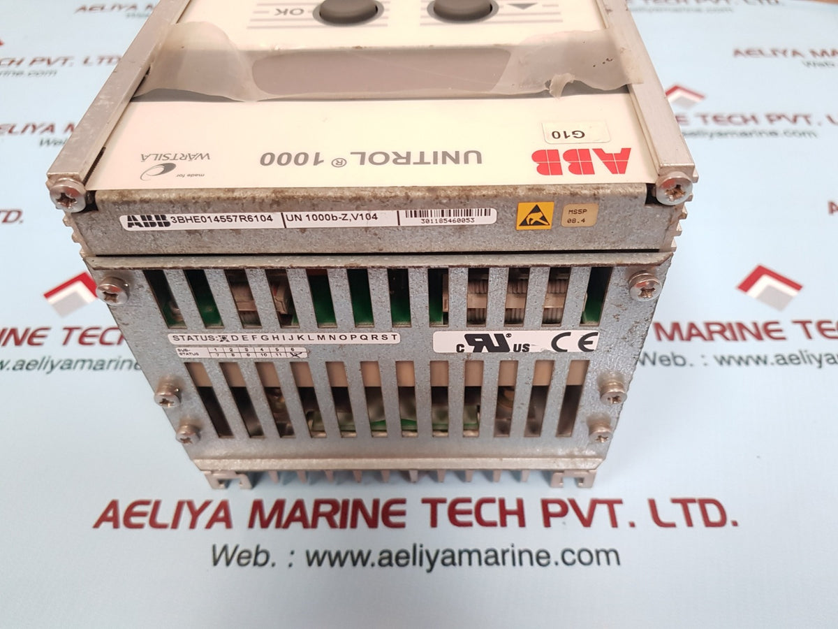 Abb unitrol 1000 voltage regulator 3bhe014557r6104 – Aeliya Marine