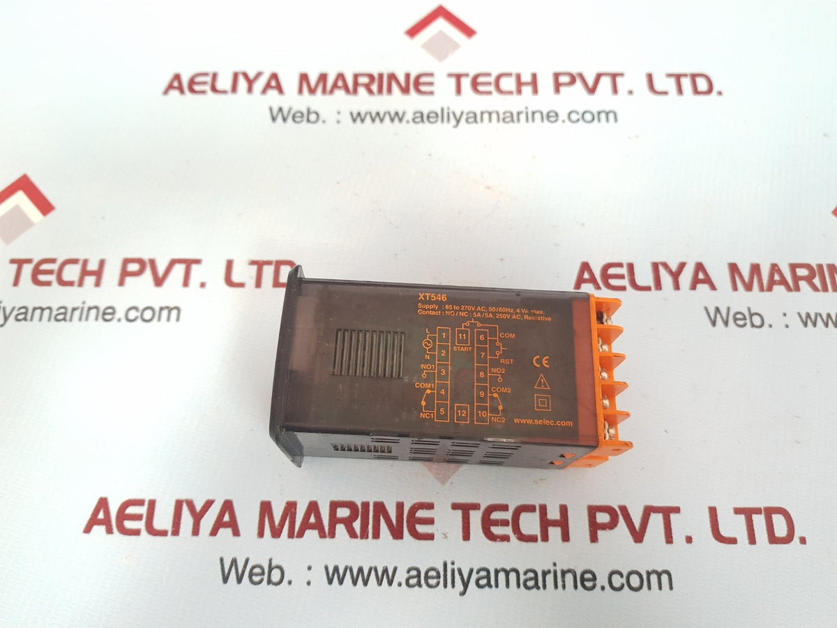 Selec Xt546 Digital Timer 85 To 270V Ac 50/60Hz 4 Va – Aeliya Marine