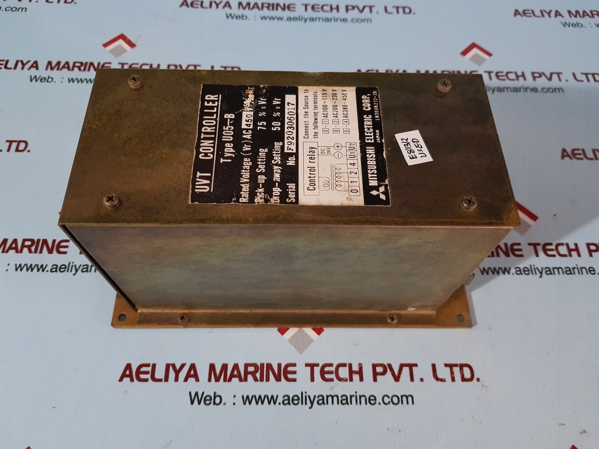 Mitsubishi u05-b uvt controller 450v 50/60hz – Aeliya Marine