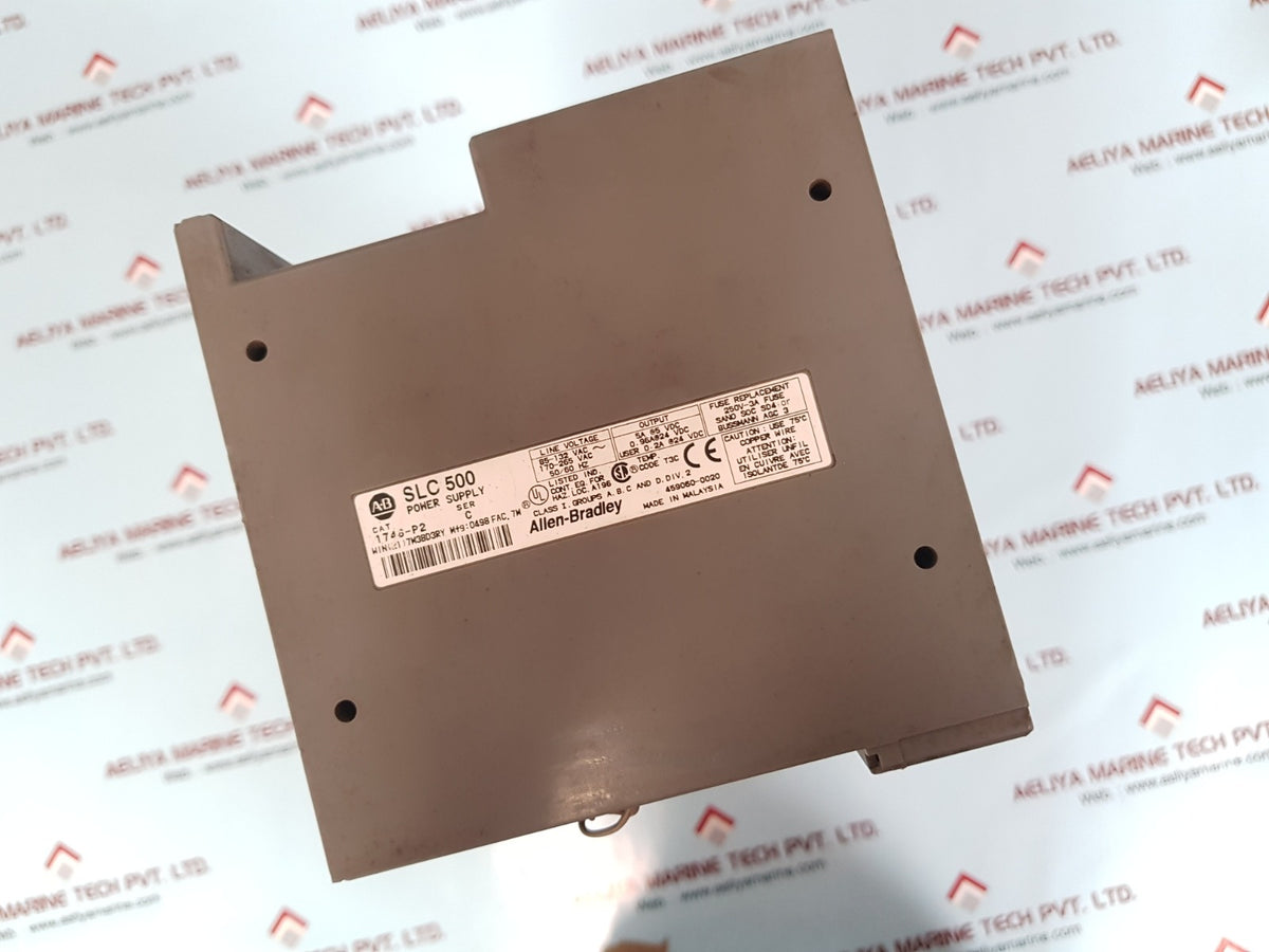 Allen-bradley 1746-p2 slc 500 rack – Aeliya Marine