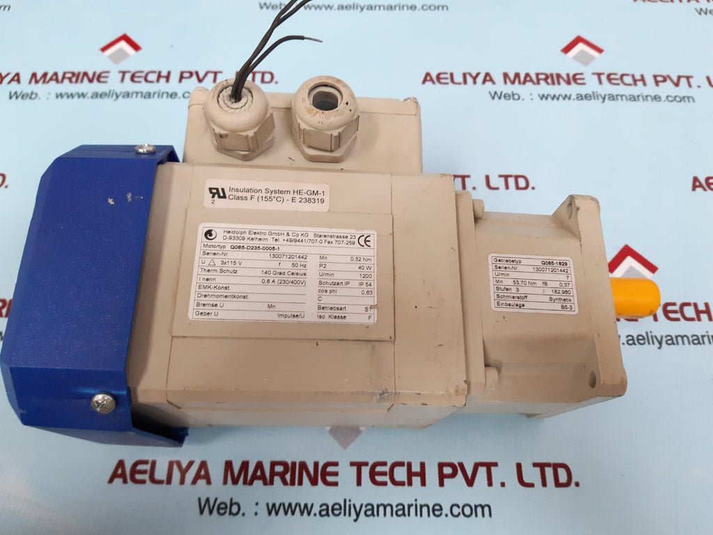 Heidolph Heidrive Q085-d235-0005-1 Motor – Aeliya Marine