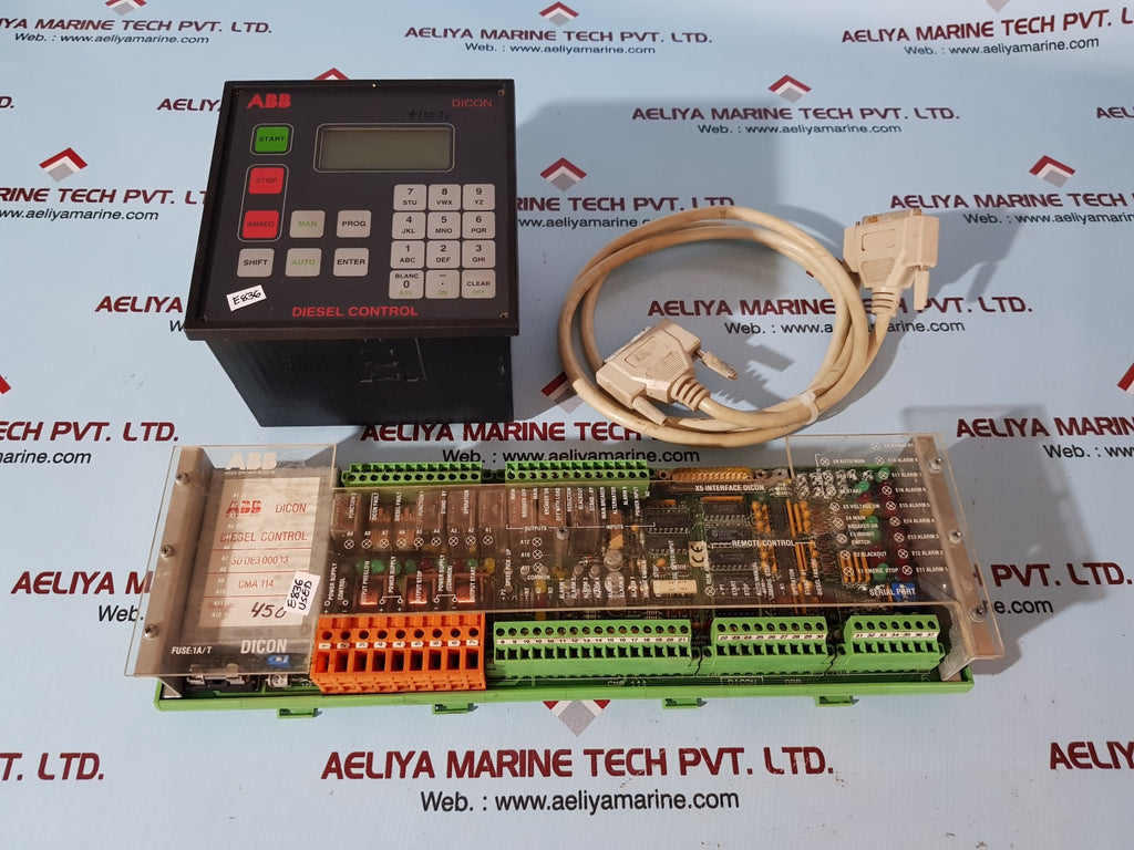 Abb Cma112 3D De3 000 13 Dicon Diesel Control Cma114 (Full Set ...