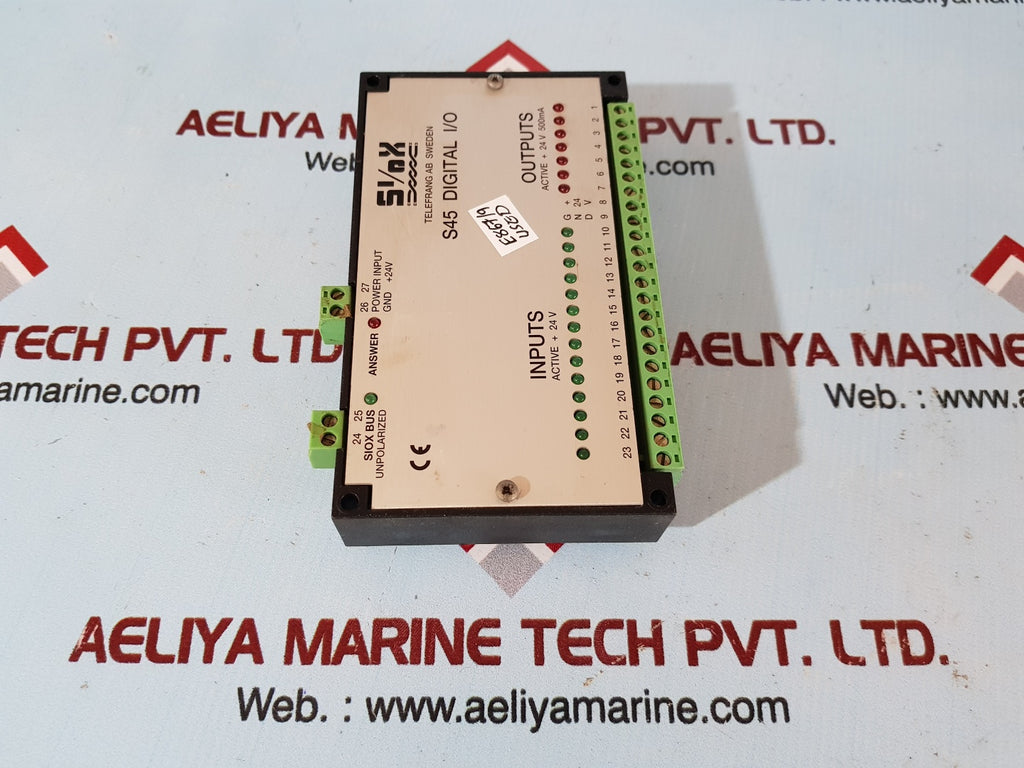 Siox S45 Digital I/O Module Active +24V 500Ma – Aeliya Marine