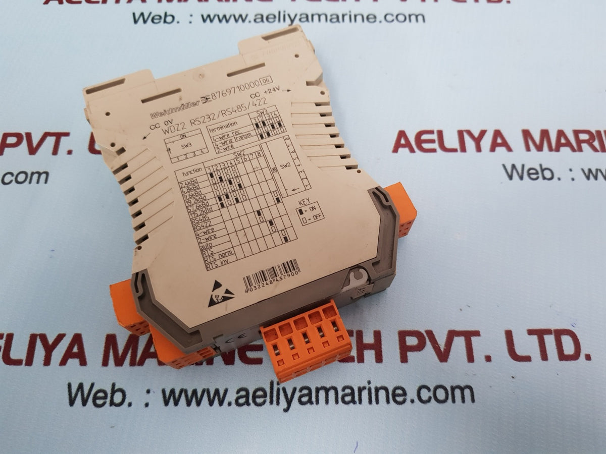 Weidmuller Wdz2 Rs232/Rs485/422 Interface Converter – Aeliya Marine