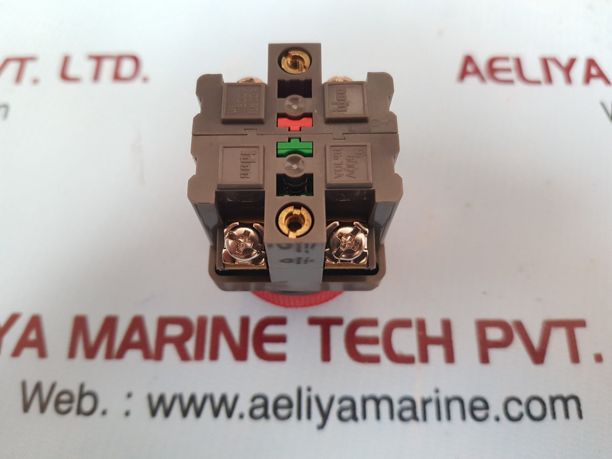 Idec 41-10650 izumi red momentary push button – Aeliya Marine