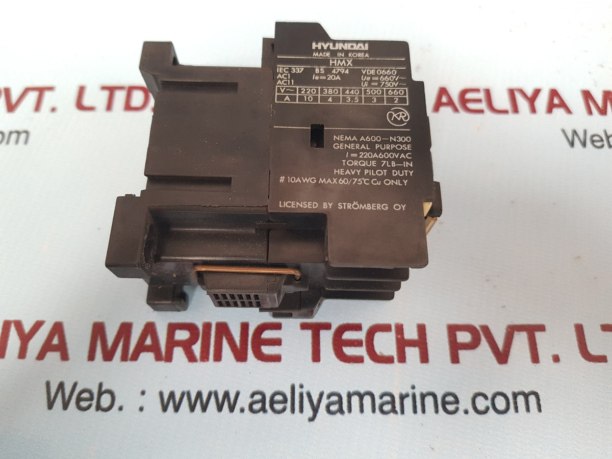 Hyundai Hmx 31 General Purpose Control Relay 220A 600Vac – Aeliya Marine