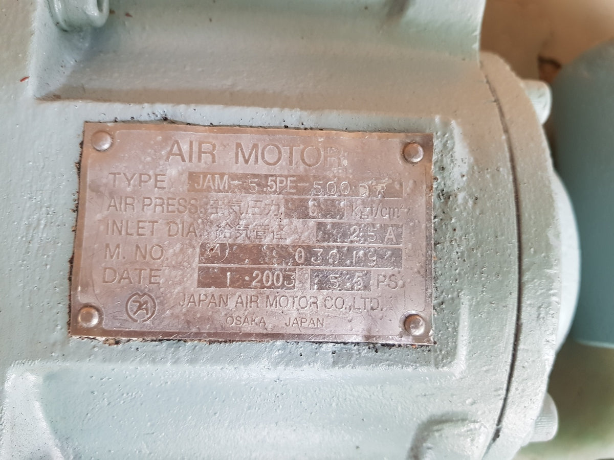 Japan Air Motor Jam-5.5Pe-500.Dr Air Motor – Aeliya Marine