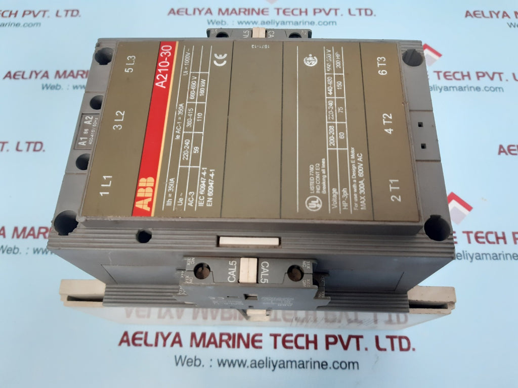 Abb a210-30 power contactor – Aeliya Marine