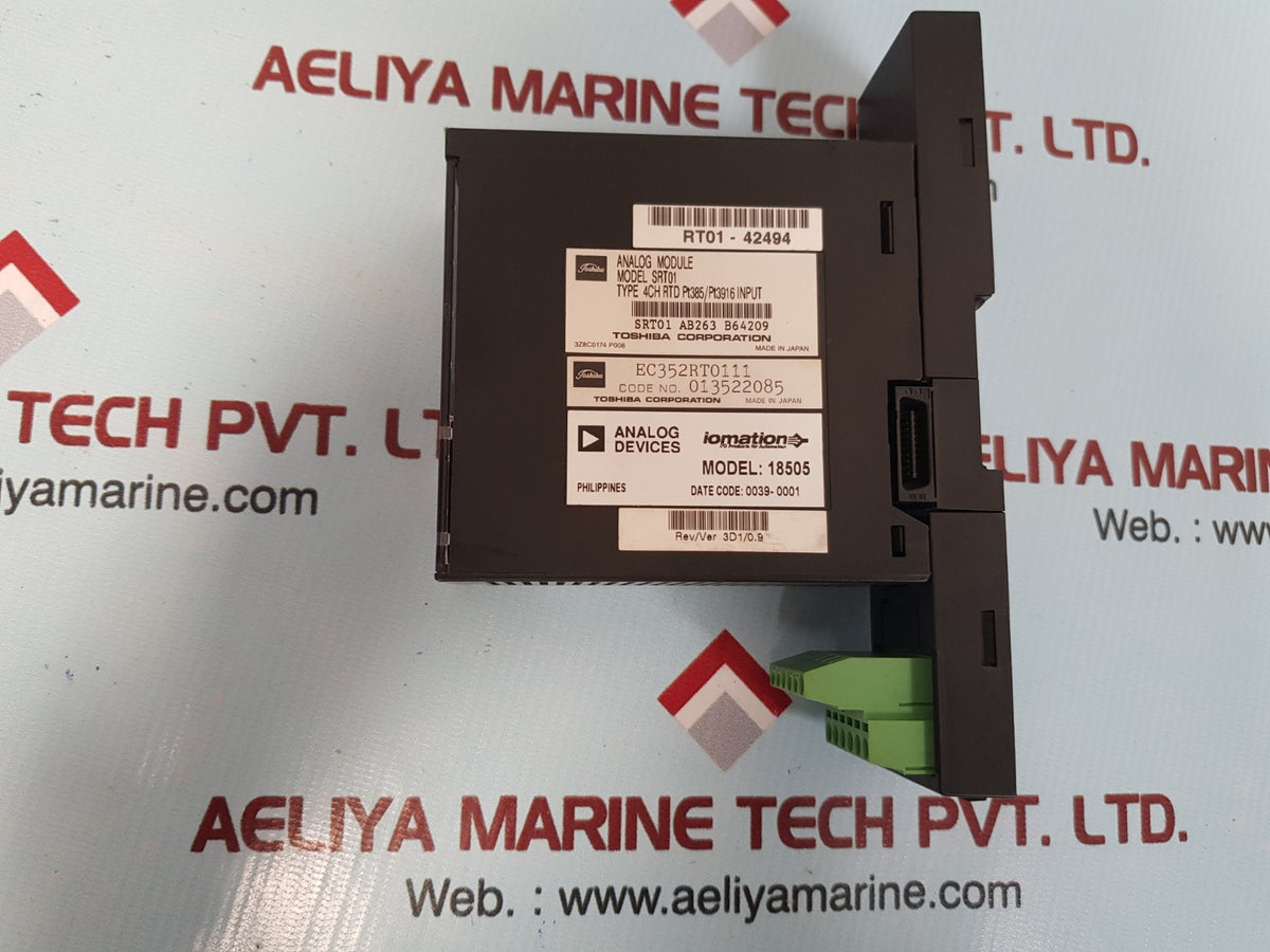 Toshiba srt01 analog module – Aeliya Marine
