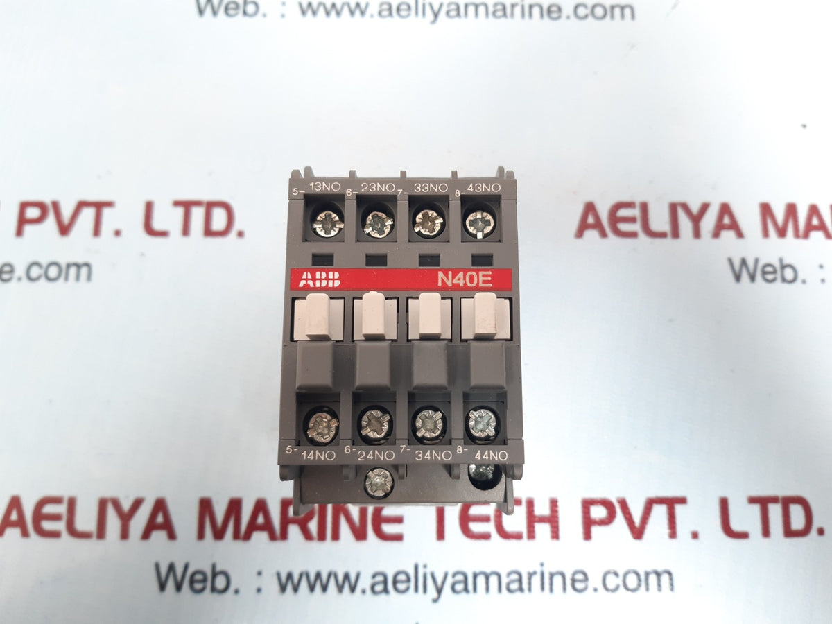 Abb n40e 24v 50hz-60hz contactor relay – Aeliya Marine
