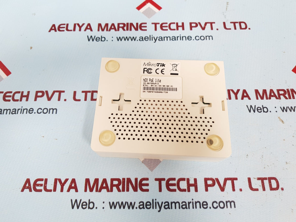 Mikrotik hex poe lite routerboard with wt2402500 adaptor – Aeliya Marine