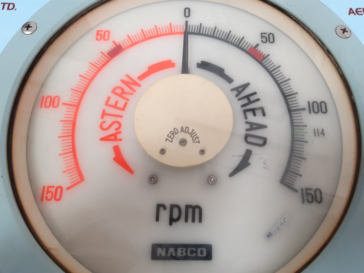 Nabco SL-200 RPM Meter 0-150 Ahead – Aeliya Marine