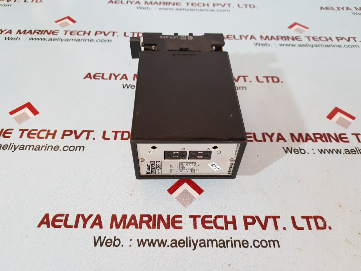 M.System Co. Ltd KSED-A1-L3 Limit Alarm – Aeliya Marine