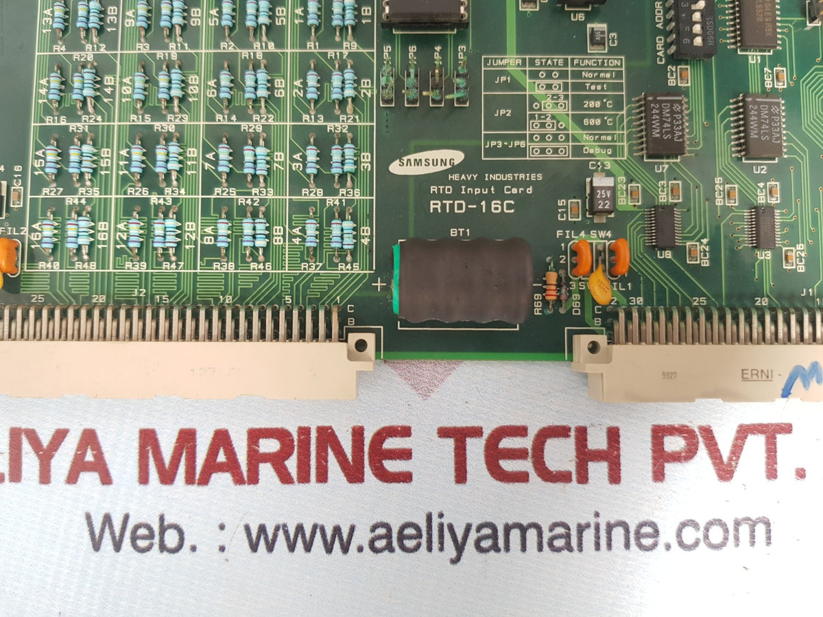 Samsung rtd-16c rtd input card – Aeliya Marine