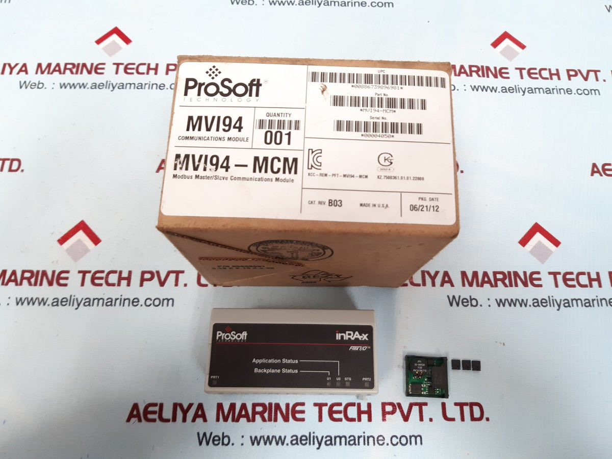 Prosoft mvi94-mcm communications module – Aeliya Marine